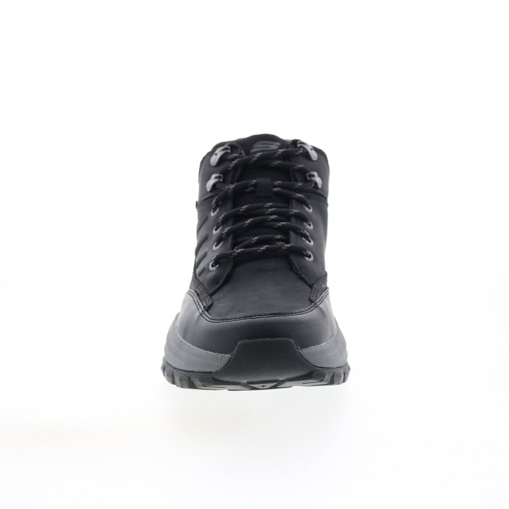 Skechers Relaxed Fit Zeller Bazemore Mens Black Lifestyle Sneakers Sho ...