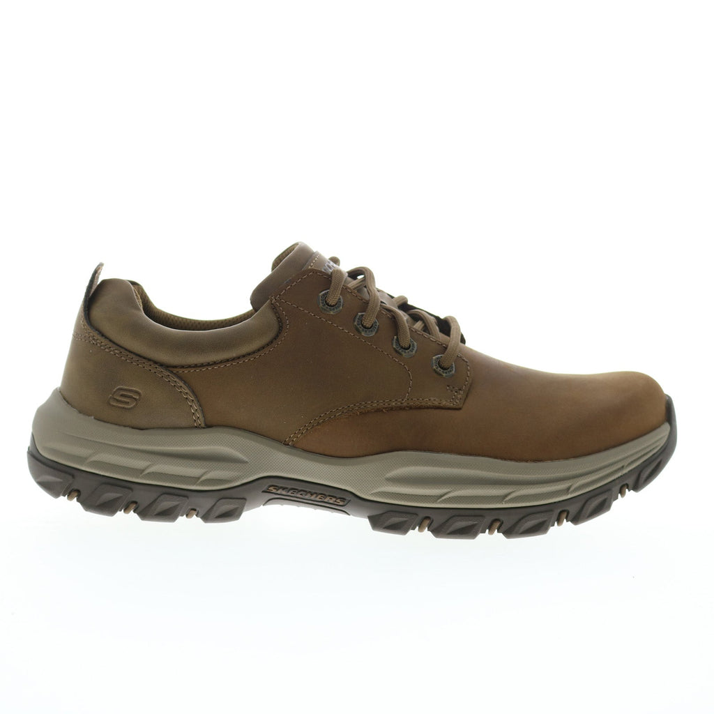 Skechers Knowlson Leland Mens Brown Extra Wide Lifestyle Sneakers Shoe ...