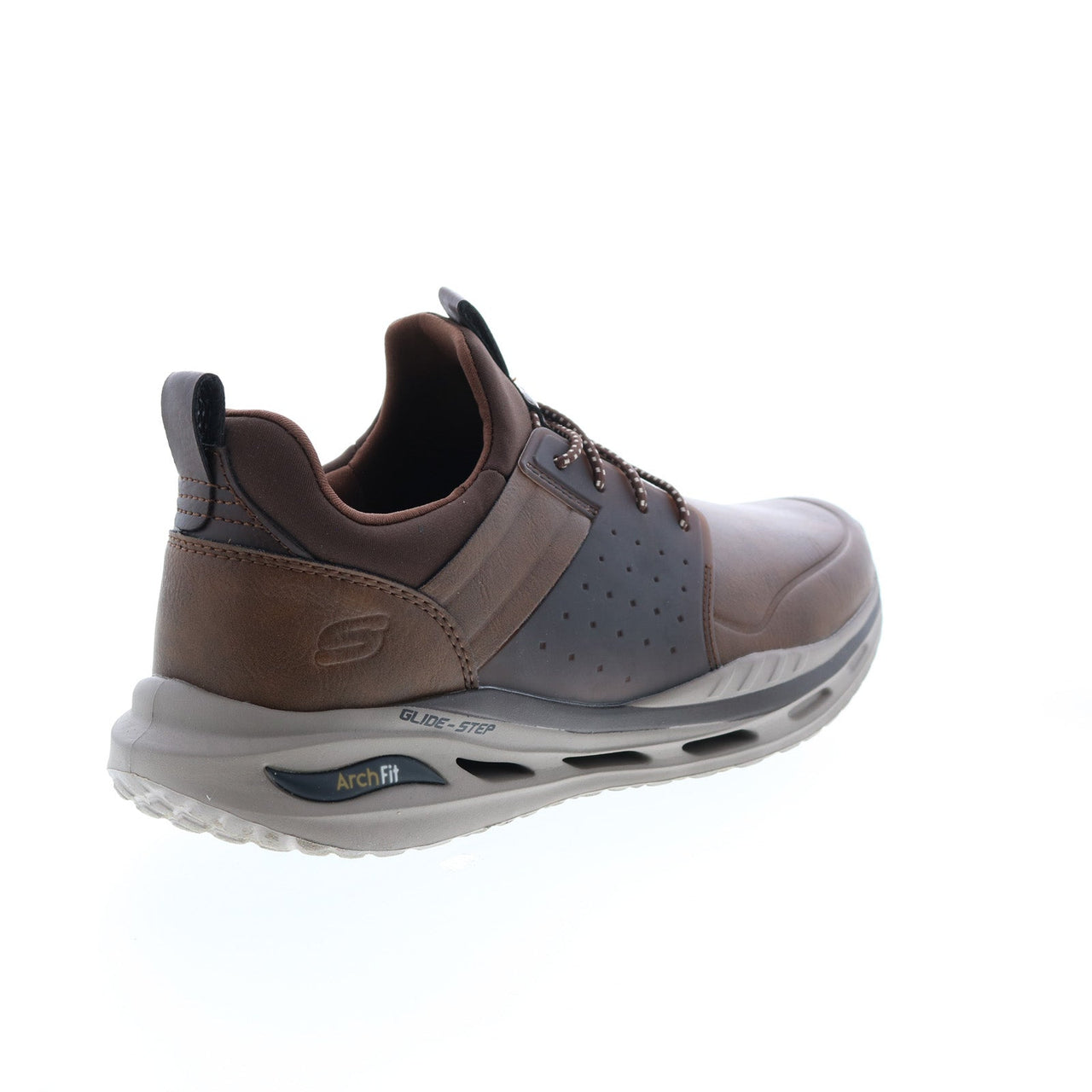 Skechers Arch Fit Orvan Pollick 210456 Mens Brown Lifestyle Sneakers S ...