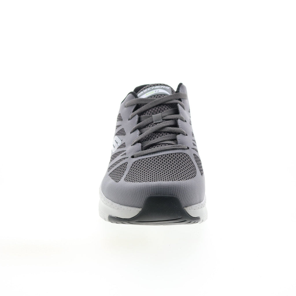 Skechers Arch Fit Charge Back 232042WW Mens Gray Extra Wide Sneakers S ...