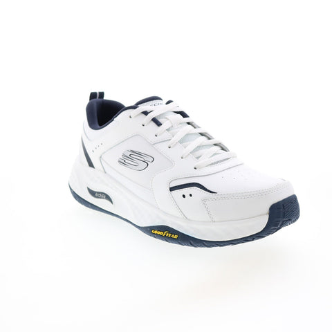 Skechers Arch Fit Multi Sport Mens White Lifestyle Sneakers Shoes ...