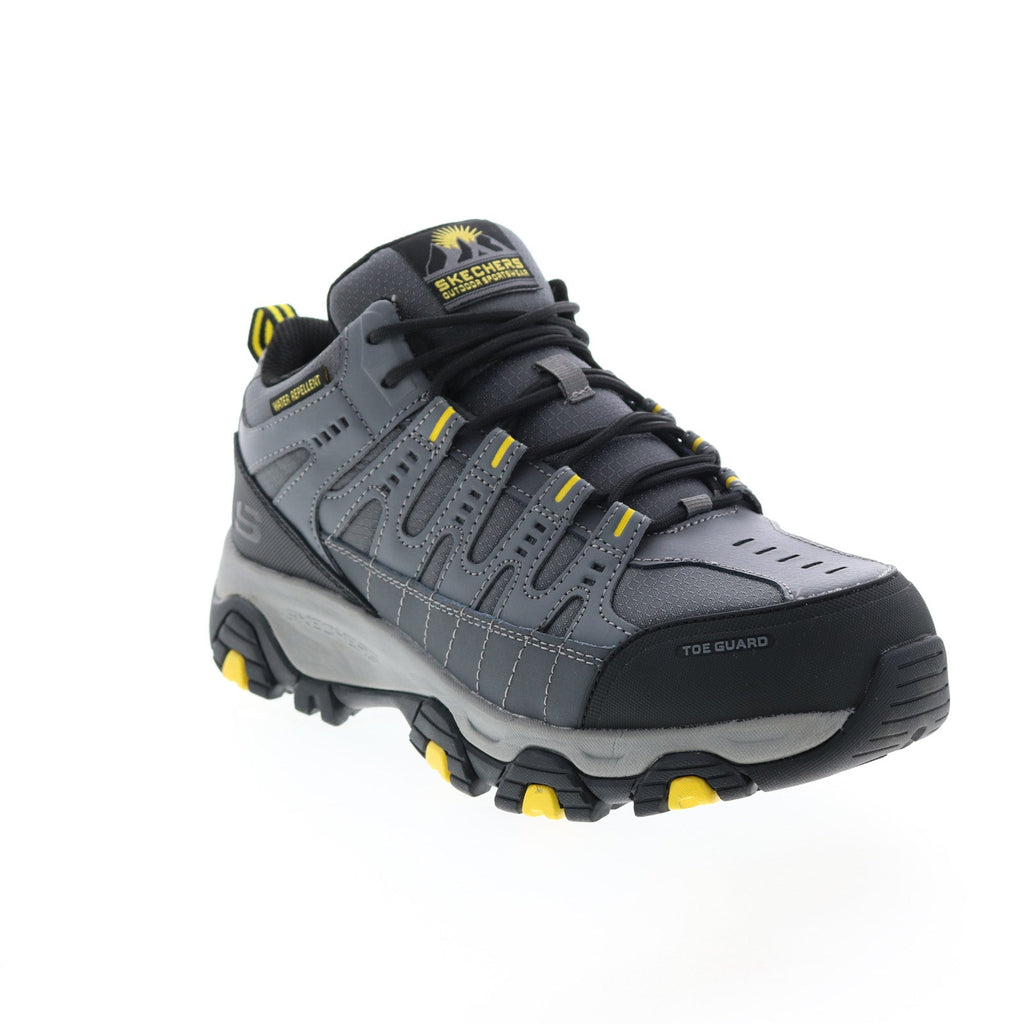 Skechers Terrabite Ravlin Trail 237346W Mens Gray Wide Athletic Hiking ...