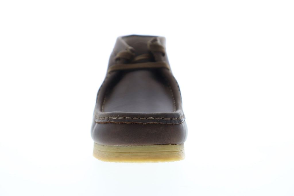 Clarks Stinson HI 26063364 Mens Brown Leather Lace Up Chukkas Boots ...