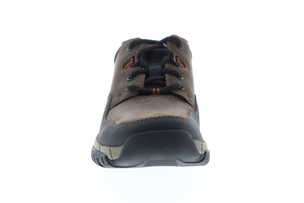 Clarks Walbeck Edge 26119715 Mens Brown Leather Low Top Lifestyle Snea ...