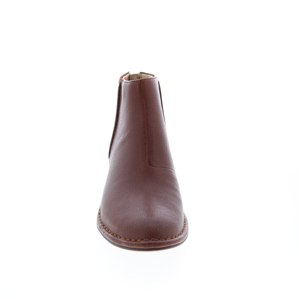 Clarks Spiced Ruby 26139158 Womens Brown Leather Ankle & Booties Boots ...