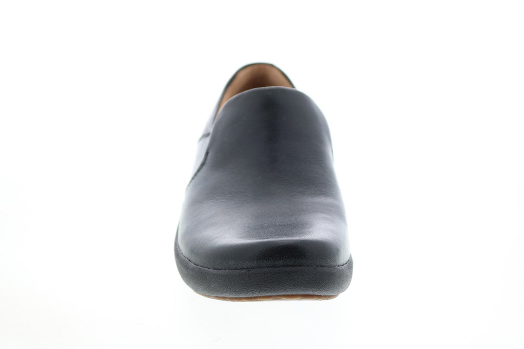 Clarks Un Loop 2 Step 26144352 Womens Black Leather Loafer Flats Shoes ...