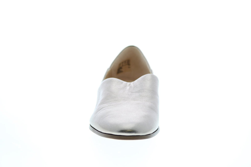 Clarks Pure Tone 26147917 Womens Gray Leather Slip On Loafer Flats ...