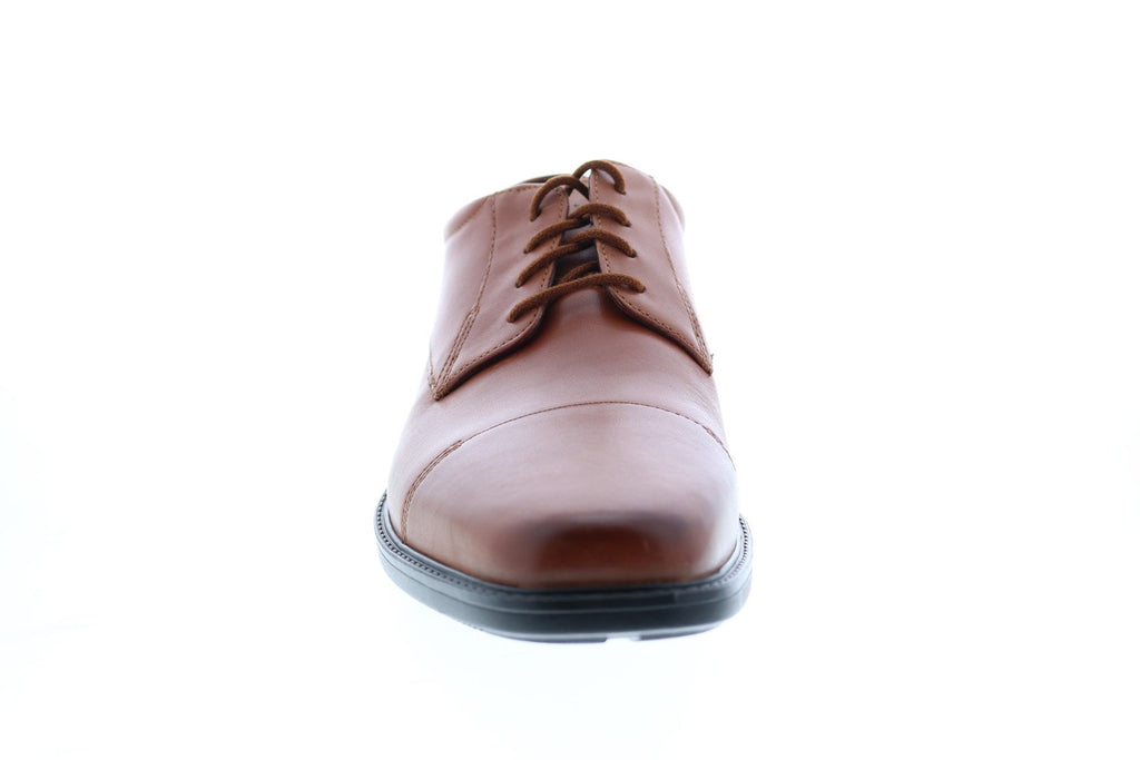 Bostonian Wenham Cap Mens Brown Wide Oxfords & Lace Ups Cap Toe Shoes ...