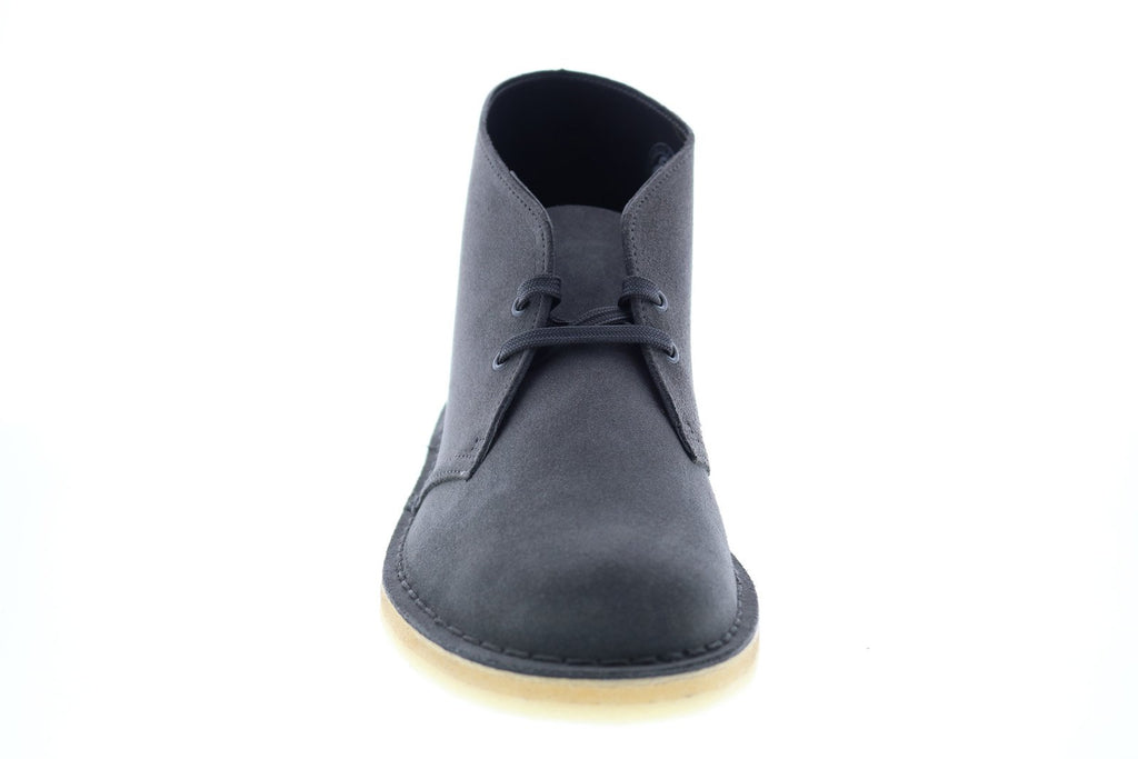 Clarks Desert Boot 26155482 Mens Gray Suede Lace Up Chukkas Boots ...