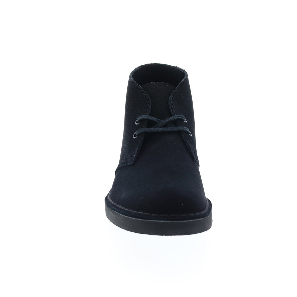 Clarks Desert Boot 2 26155499 Mens Black Suede Lace Up Desert Boots ...