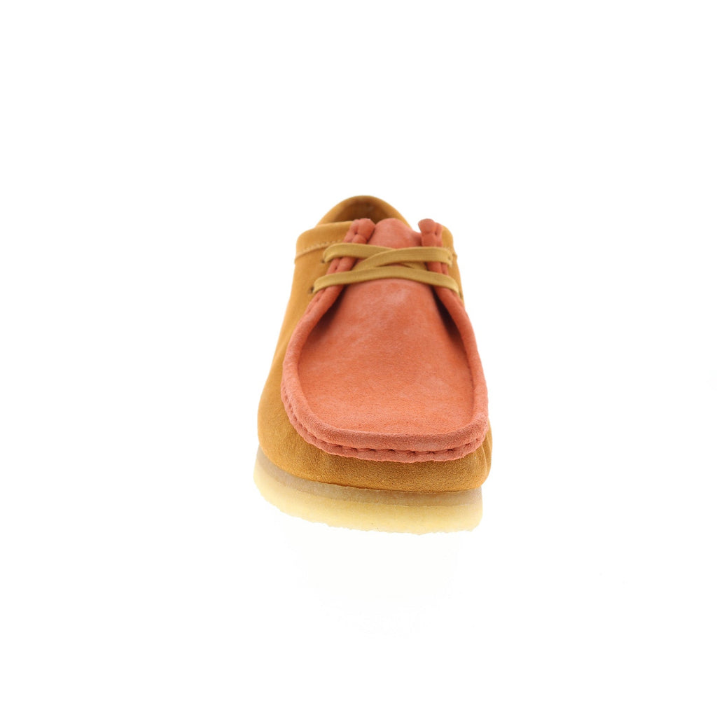 Clarks Wallabee 2 Color 26160486 Mens Orange Suede Lace Up Chukkas Boo ...