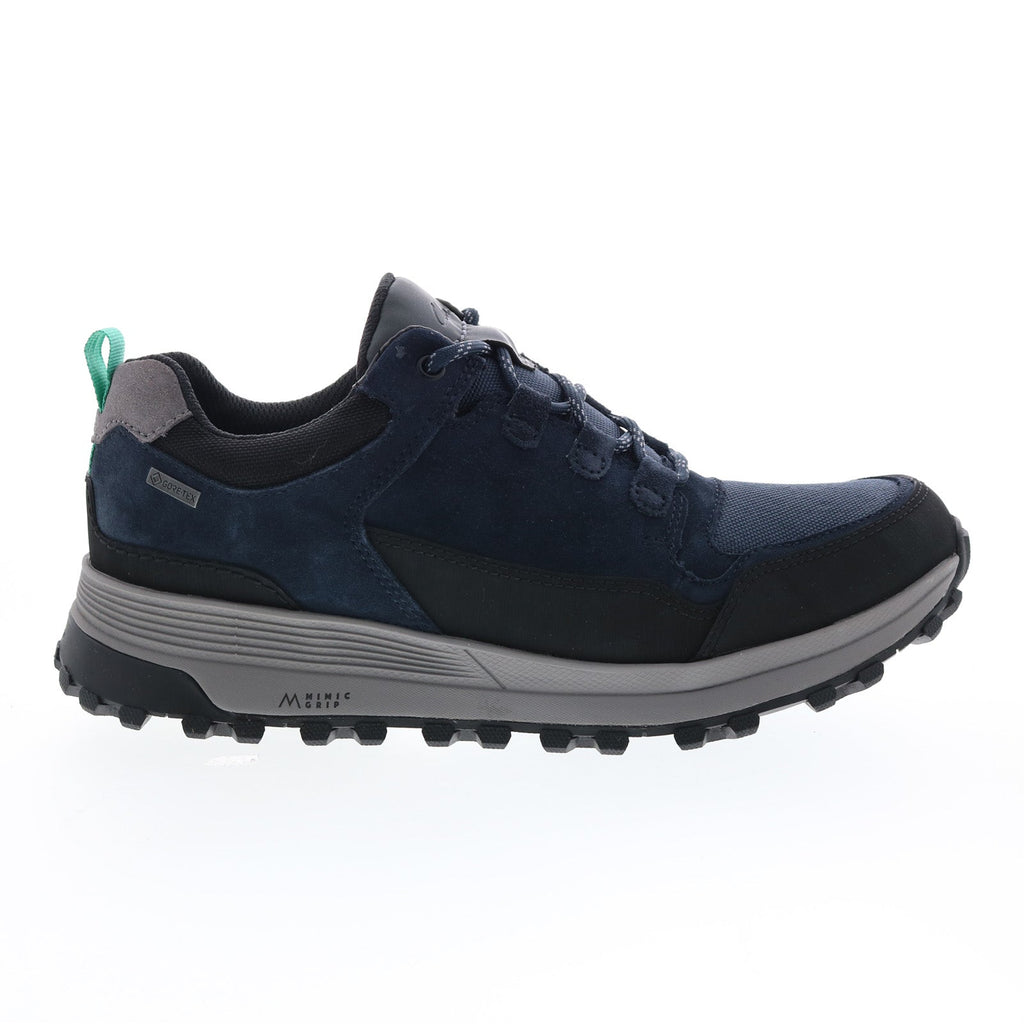 Clarks ATL Trek Lo Gore-Tex GTX 26161208 Mens Blue Suede Athletic Hiki ...