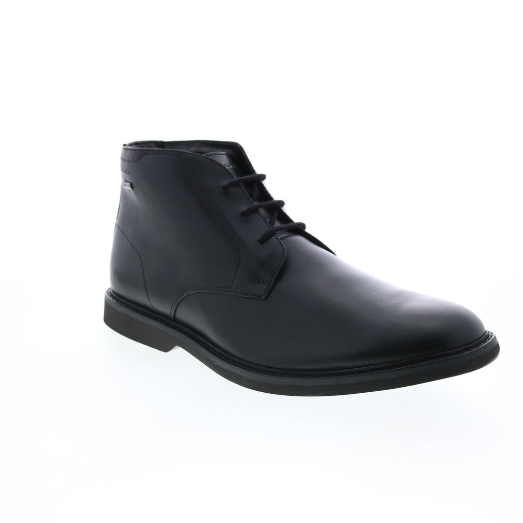 Clarks Atticus LT Hi Gore-Tex GTX 26161365 Mens Black Leather Chukkas ...