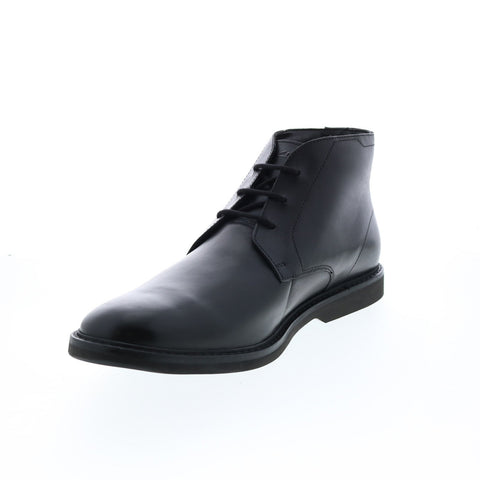 Clarks Atticus LT Hi GTX 26161365 Mens Black Leather Lace Up Chukkas B ...