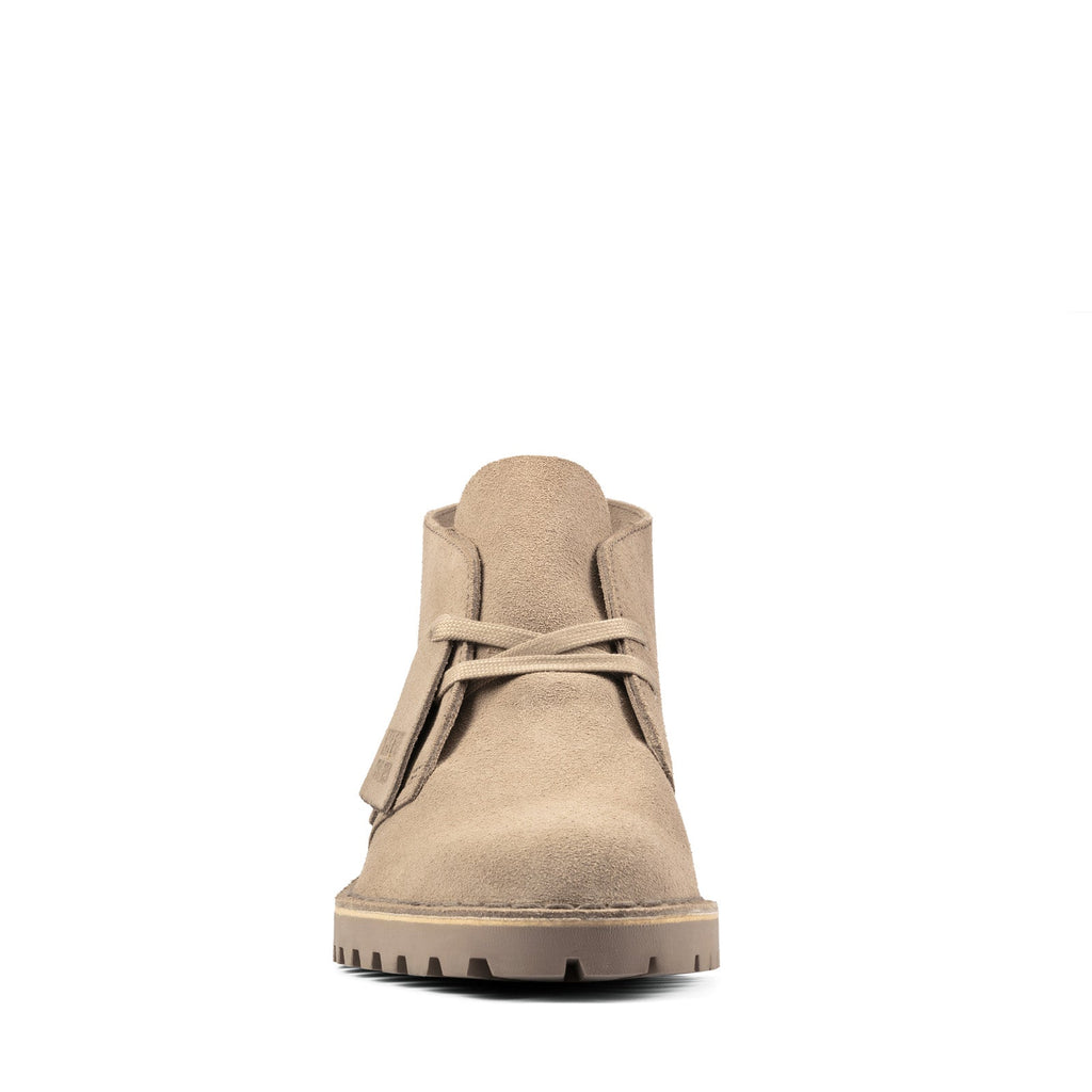 Clarks Desert Rock 26162704 Mens Beige Suede Lace Up Chukkas Boots ...