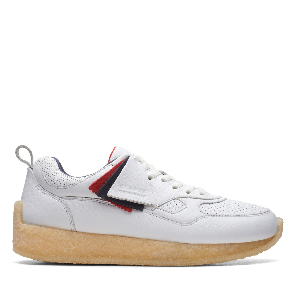 Clarks Lockhill Ronnie Fieg Kith Mens White Lifestyle Sneakers Shoes ...