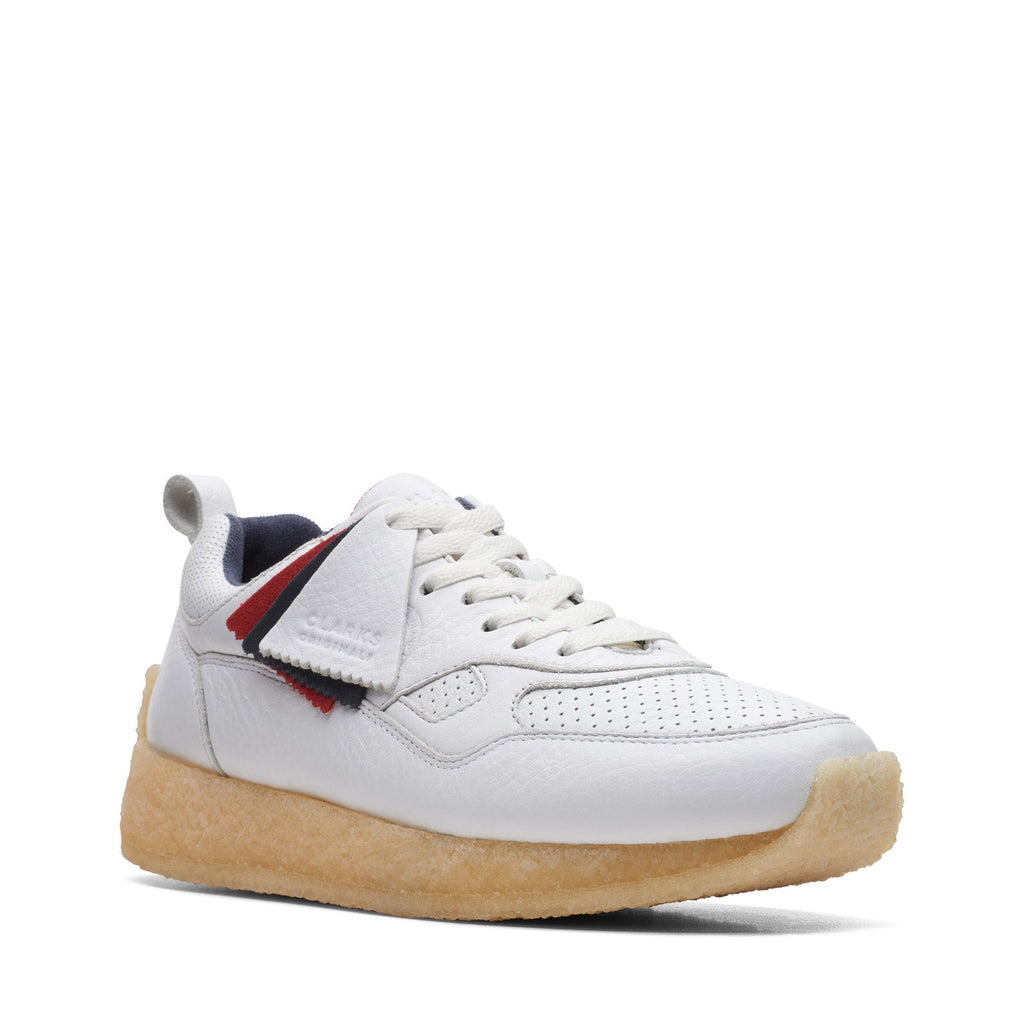 Clarks Lockhill Ronnie Fieg Kith Mens White Lifestyle Sneakers Shoes ...