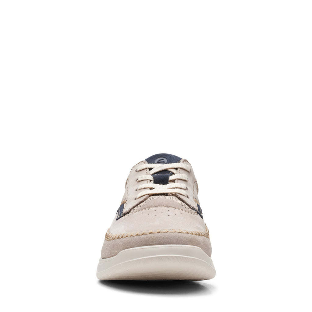 Clarks Gaskill Lace 26165155 Mens Gray Nubuck Lifestyle Sneakers Shoes ...