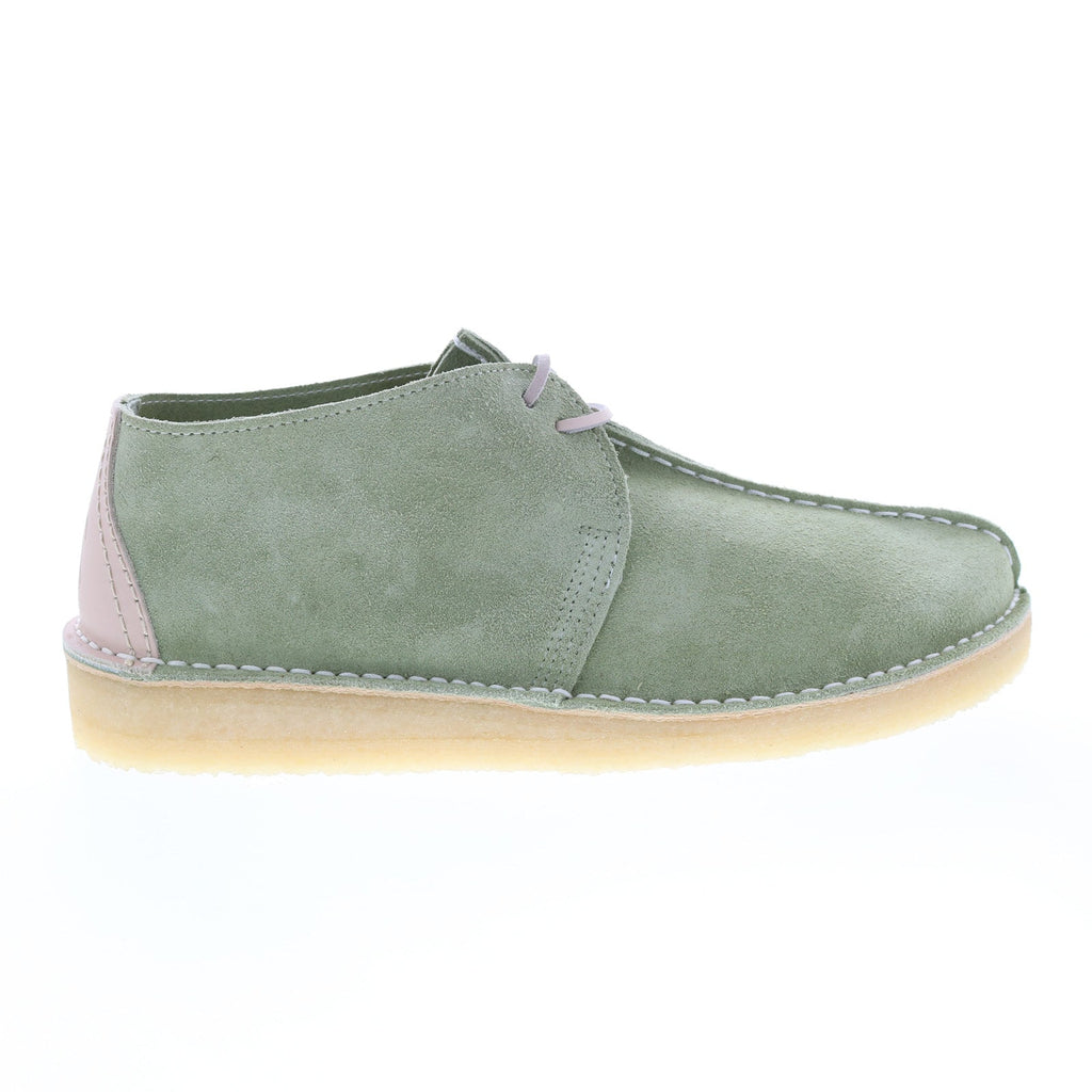 Clarks Desert Trek 26165805 Mens Green Oxfords & Lace Ups Casual Shoes ...