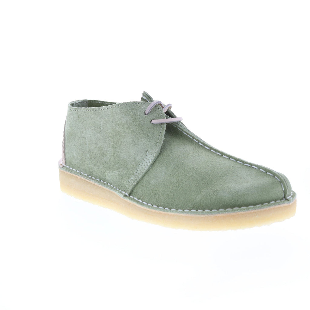 Clarks Desert Trek 26165805 Mens Green Oxfords & Lace Ups Casual Shoes ...