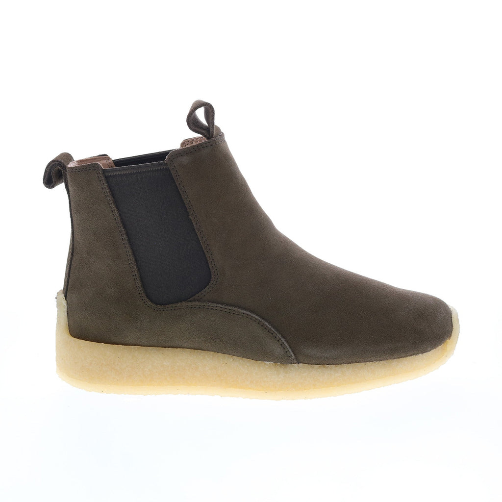 Clarks Radlett Ronnie Fieg Kith 26166757 Mens Green Suede Chelsea Boot ...
