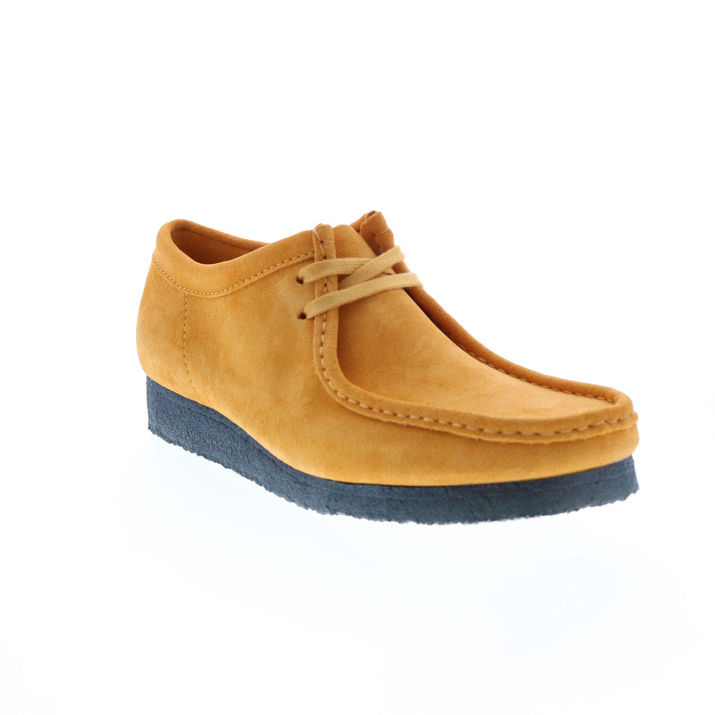 Clarks Wallabee 26168858 Mens Yellow Suede Clarks Wallabee 26168858 ...