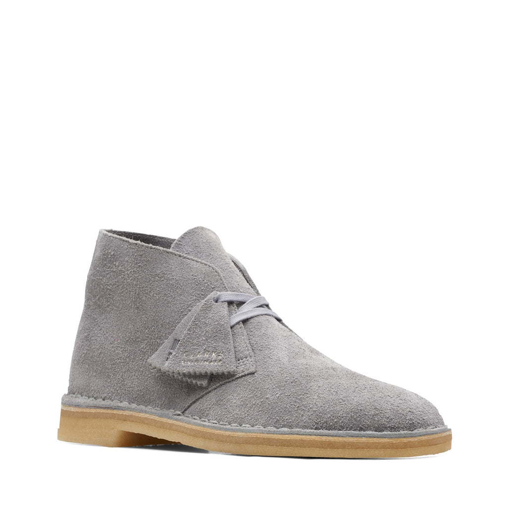 Clarks Desert Boot 26169941 Mens Gray Suede Lace Up Chukkas Boots ...