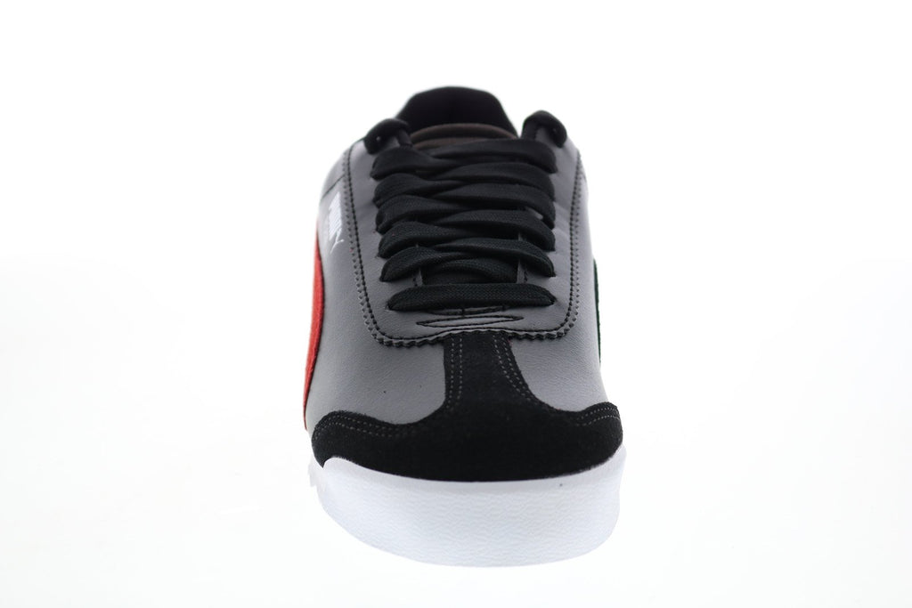Puma Scuderia Ferrari Roma Mens Black Motorsport Inspired Sneakers Sho ...