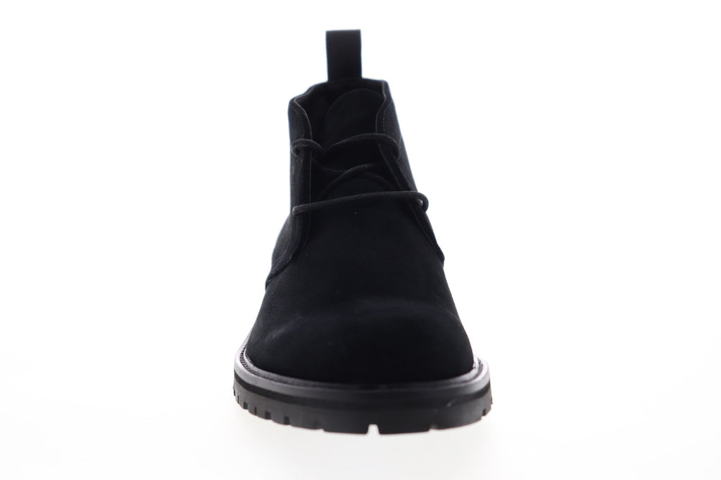 Calvin Klein Ultan Calf 34F0500-BLK Mens Black Suede High Top Chukkas ...