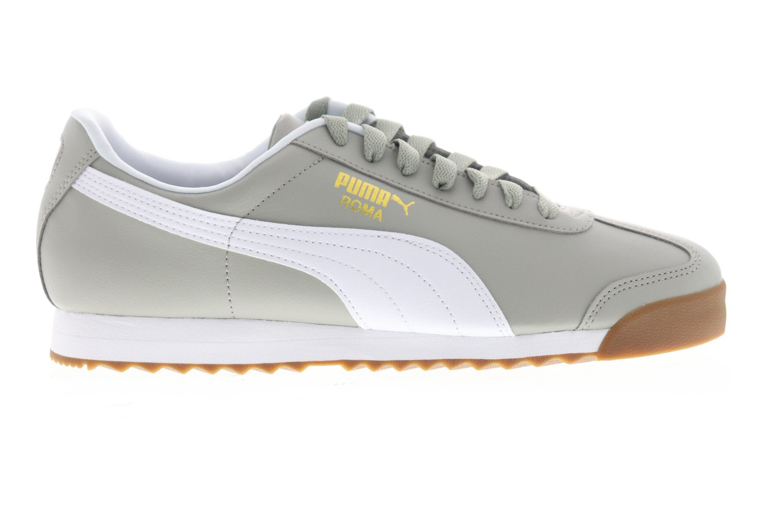 Puma Roma Basic 35357298 Mens Gray Classic Lace Up Lifestyle Sneakers ...