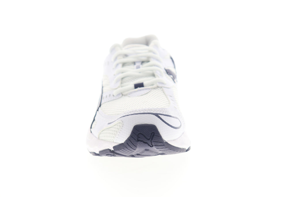 Puma Axis 36846504 Mens White Mesh Lace Up Lifestyle Sneakers Shoes ...
