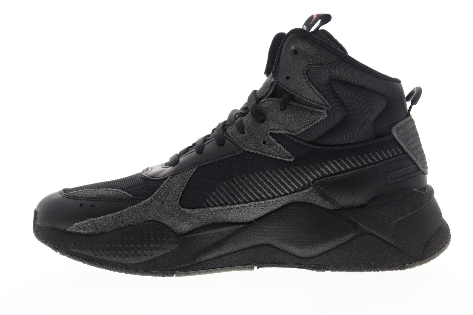 Puma RS-X Midtop Binary Code 36982002 Mens Black Canvas Lifestyle Snea ...