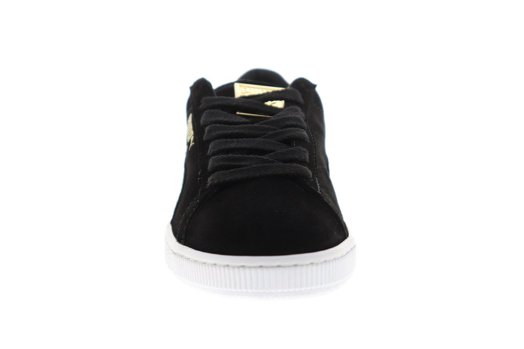 Puma Suede Classic Metal Badge 37008101 Mens Black Lifestyle Sneakers ...