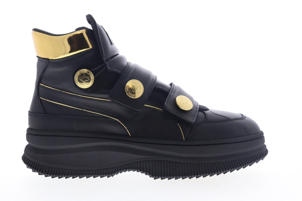 Puma Deva Straps X Balmain 37217701 Womens Black Lifestyle Sneakers Sh ...