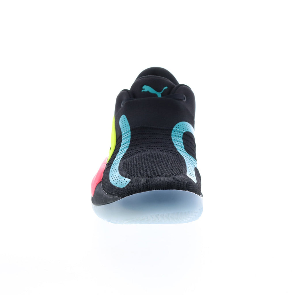 Puma Rise Nitro 37701203 Mens Black Canvas Athletic Basketball Shoes ...