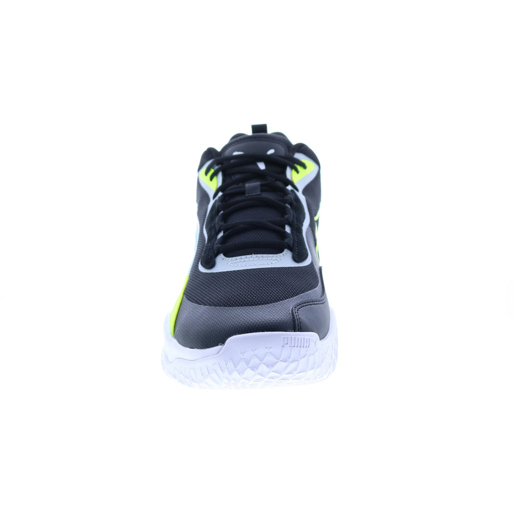 Puma Playmaker PRO 37757204 Mens Black Leather Athletic Basketball Sho ...