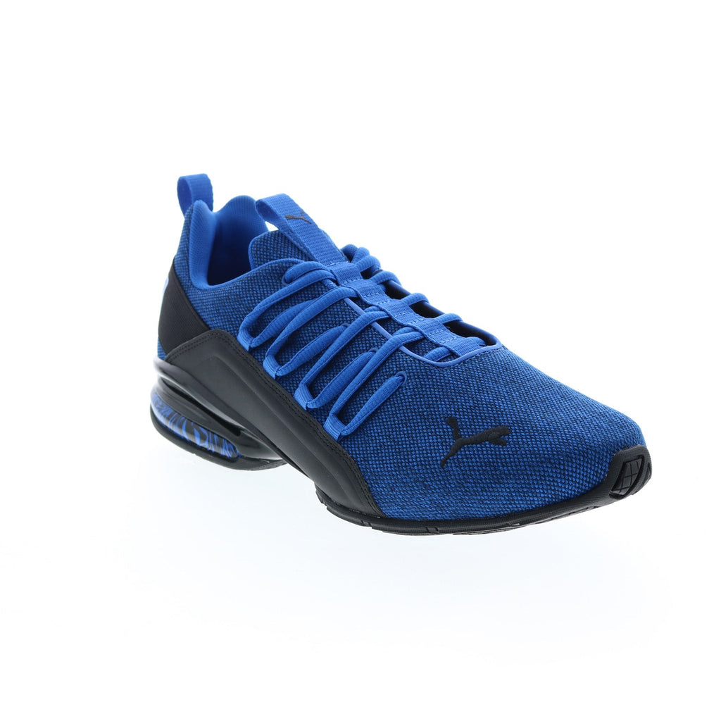 Puma Axelion Bubble Graphic 37809801 Mens Blue Canvas Athletic Running ...