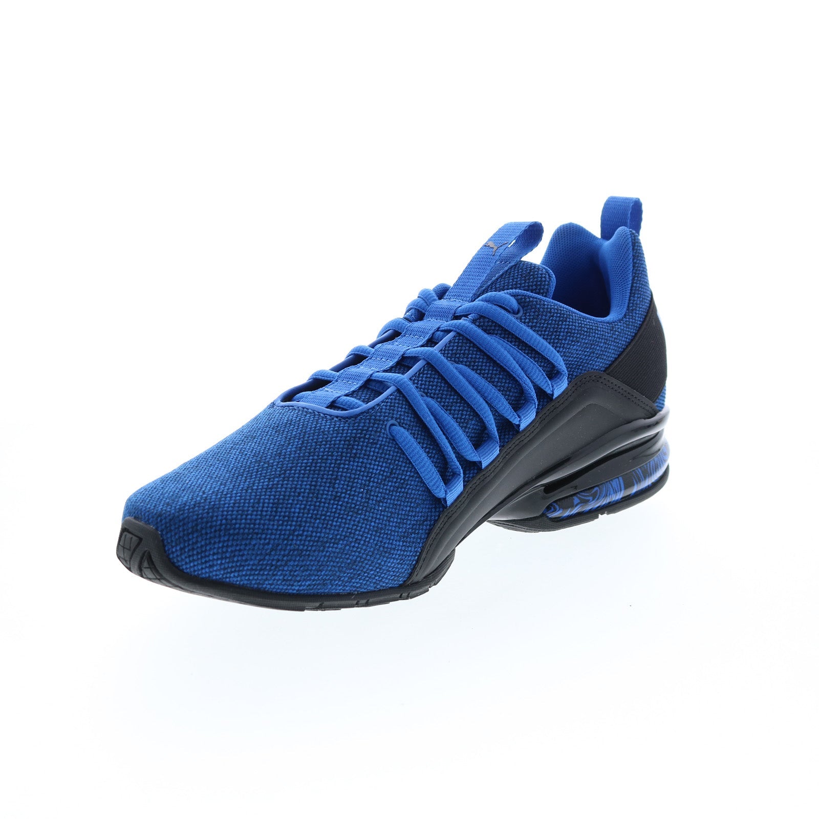 Puma Axelion Bubble Graphic 37809801 Mens Blue Canvas Athletic Running ...