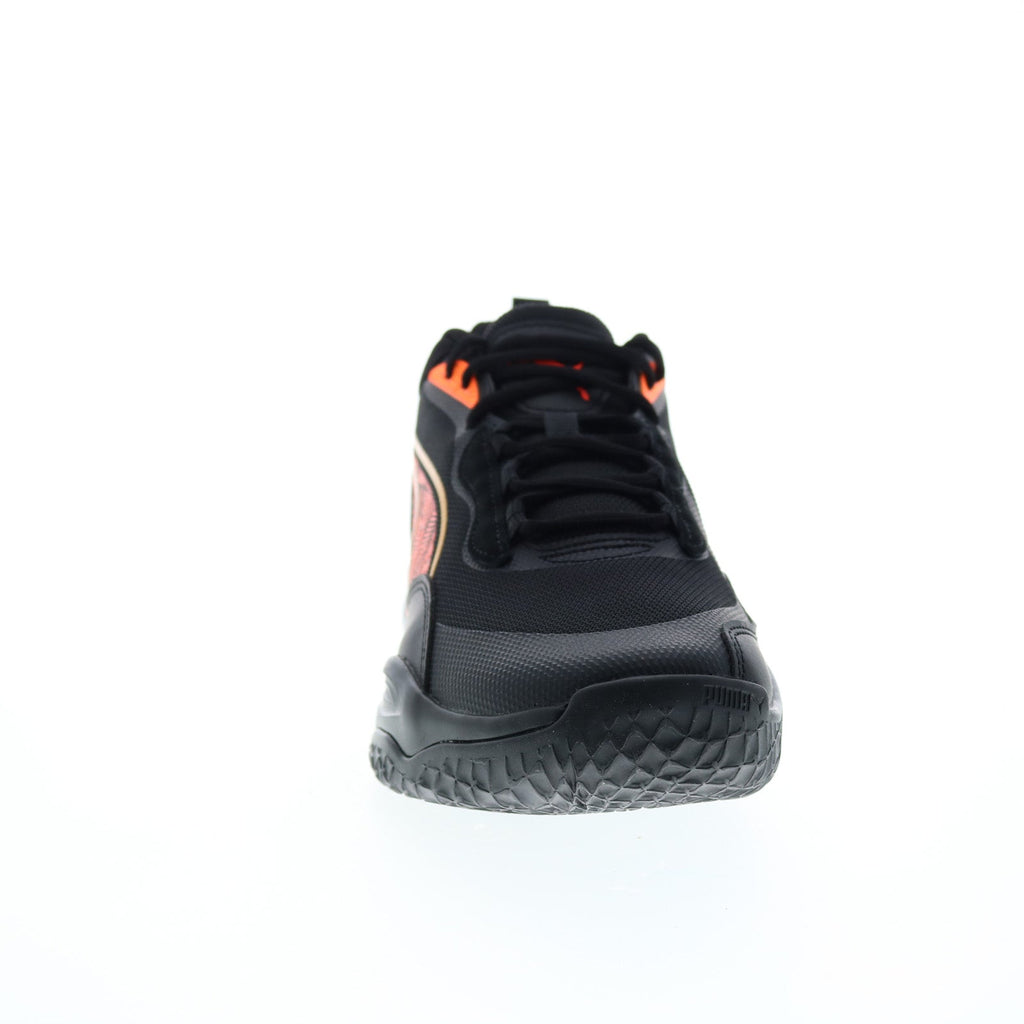 Puma Playmaker Pro Laser 37832301 Mens Black Mesh Athletic Basketball ...