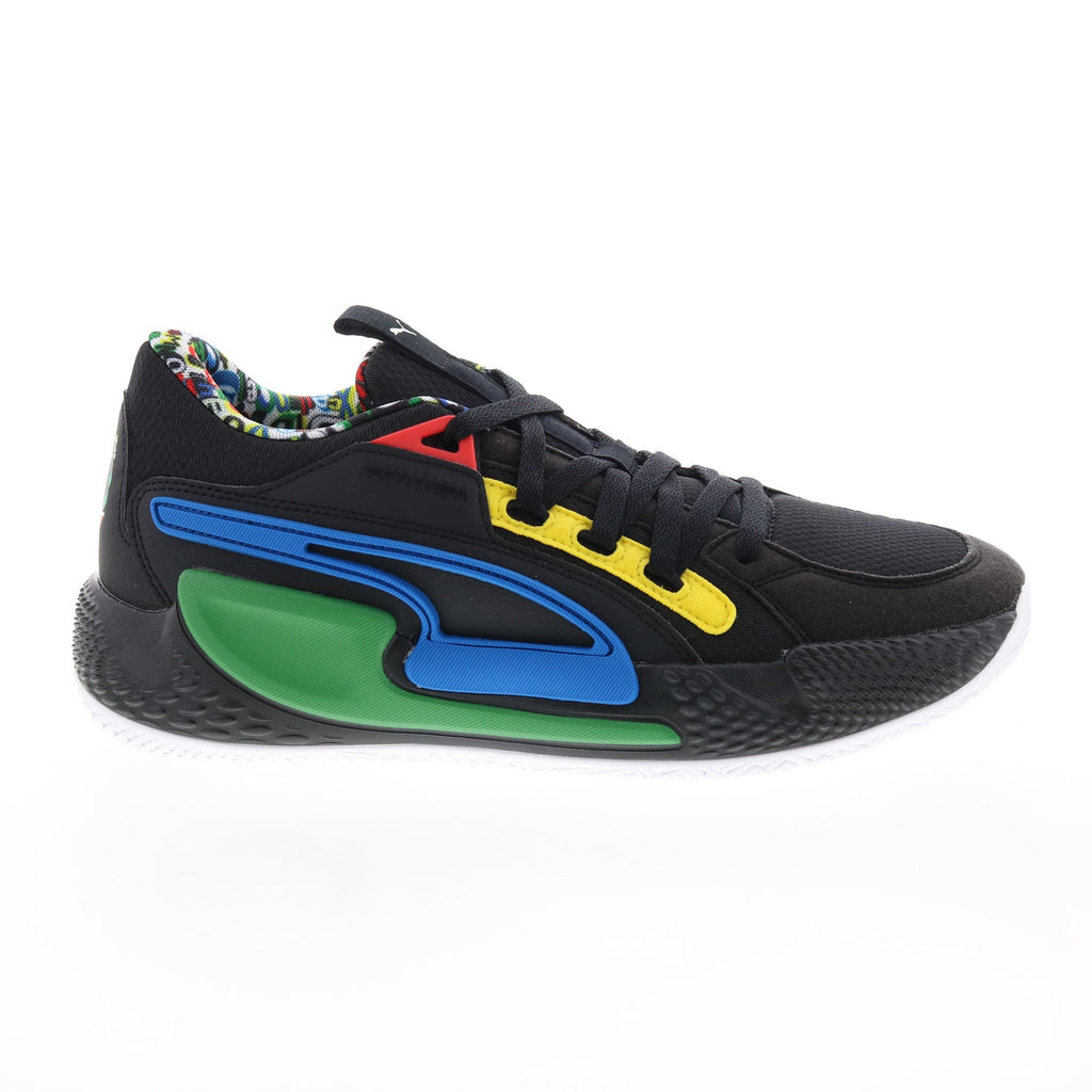 Puma Court Rider Chaos Trash Talk Mens Black Mesh Athletic Basketball ...