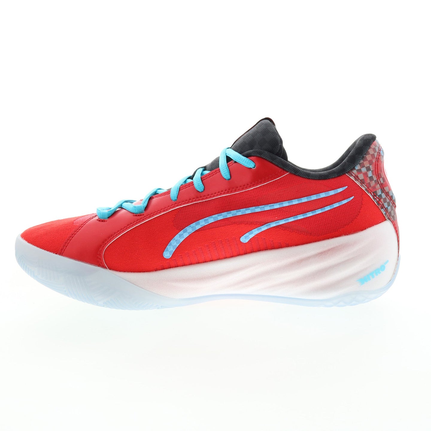Puma All-Pro Nitro Scoot Henderson Mens Red Athletic Basketball Shoes ...