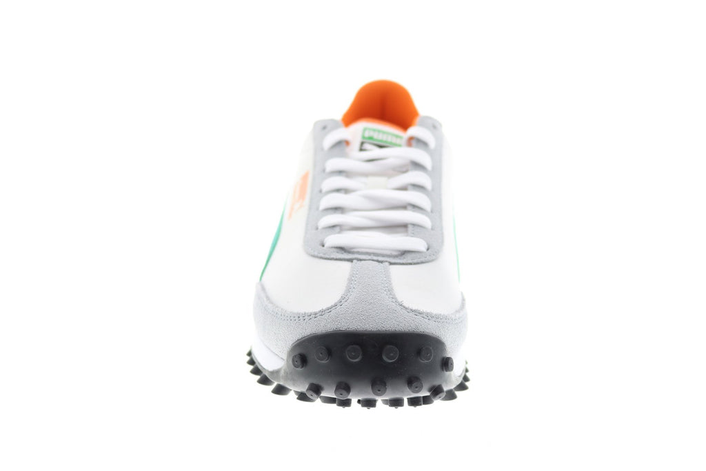 Puma Easy Rider Ii 38102602 Mens White Leather Lifestyle Sneakers Shoe ...