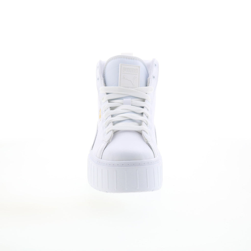 Puma Mayze Mid 38117001 Womens White Synthetic Lifestyle Sneakers Shoe ...