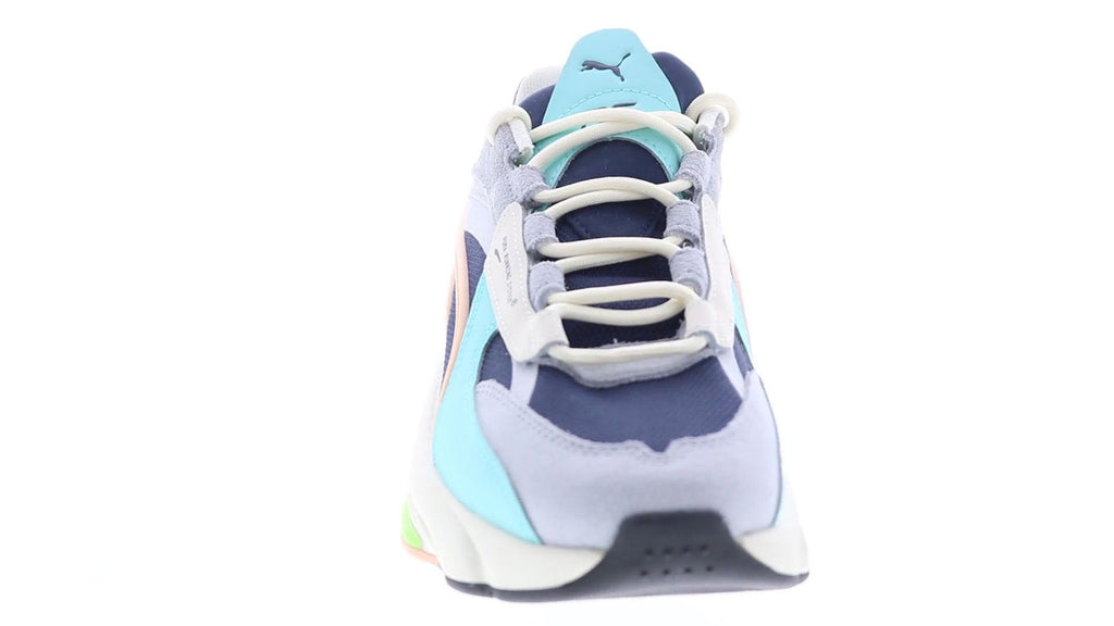 Puma RS-Connect Dust 38208802 Mens Blue Suede Lifestyle Sneakers Shoes ...