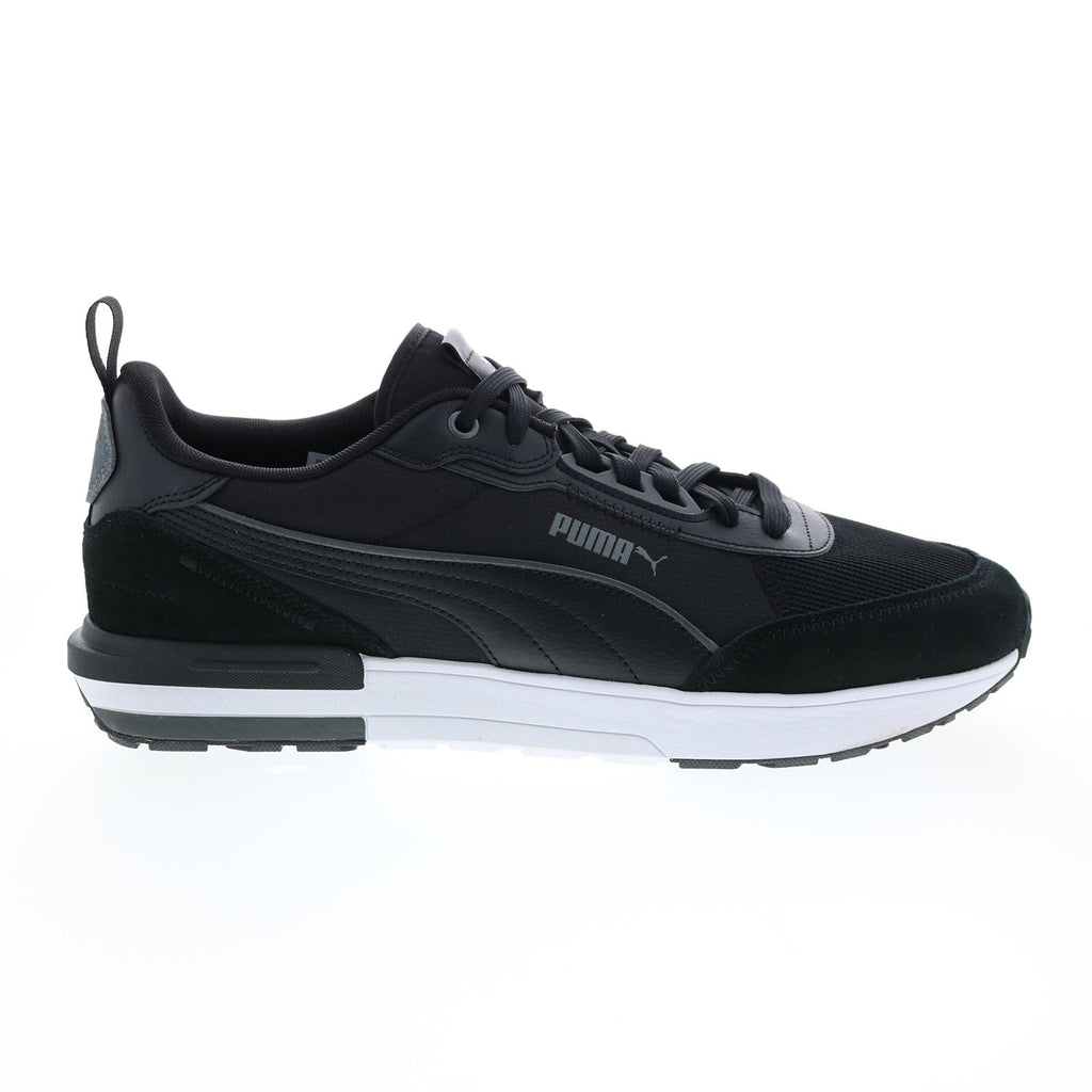 Puma R22 38346201 Mens Black Synthetic Lifestyle Sneakers Shoes - Ruze ...