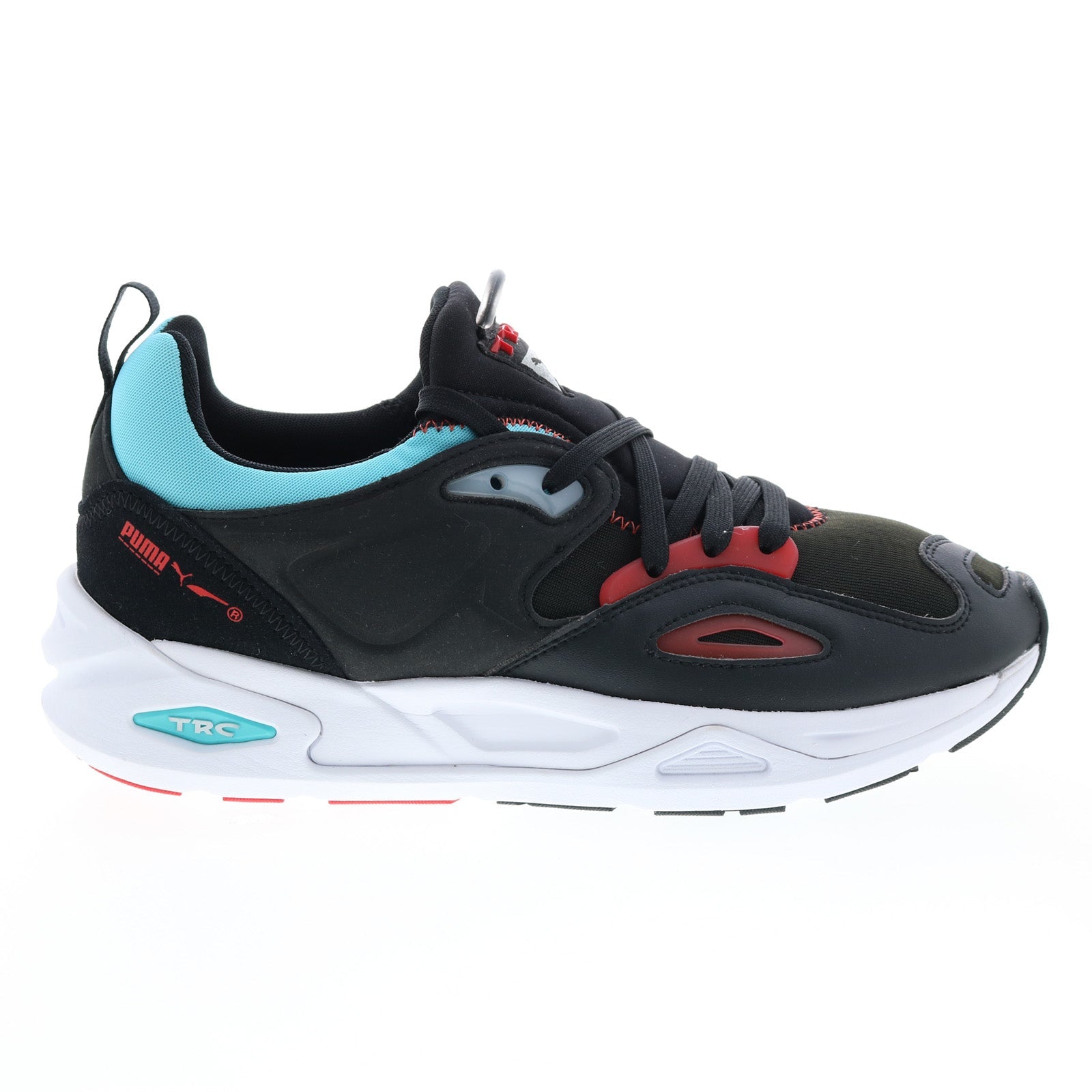 Puma TRC Blaze Tech 38496003 Mens Black Canvas Lifestyle Sneakers Shoe ...