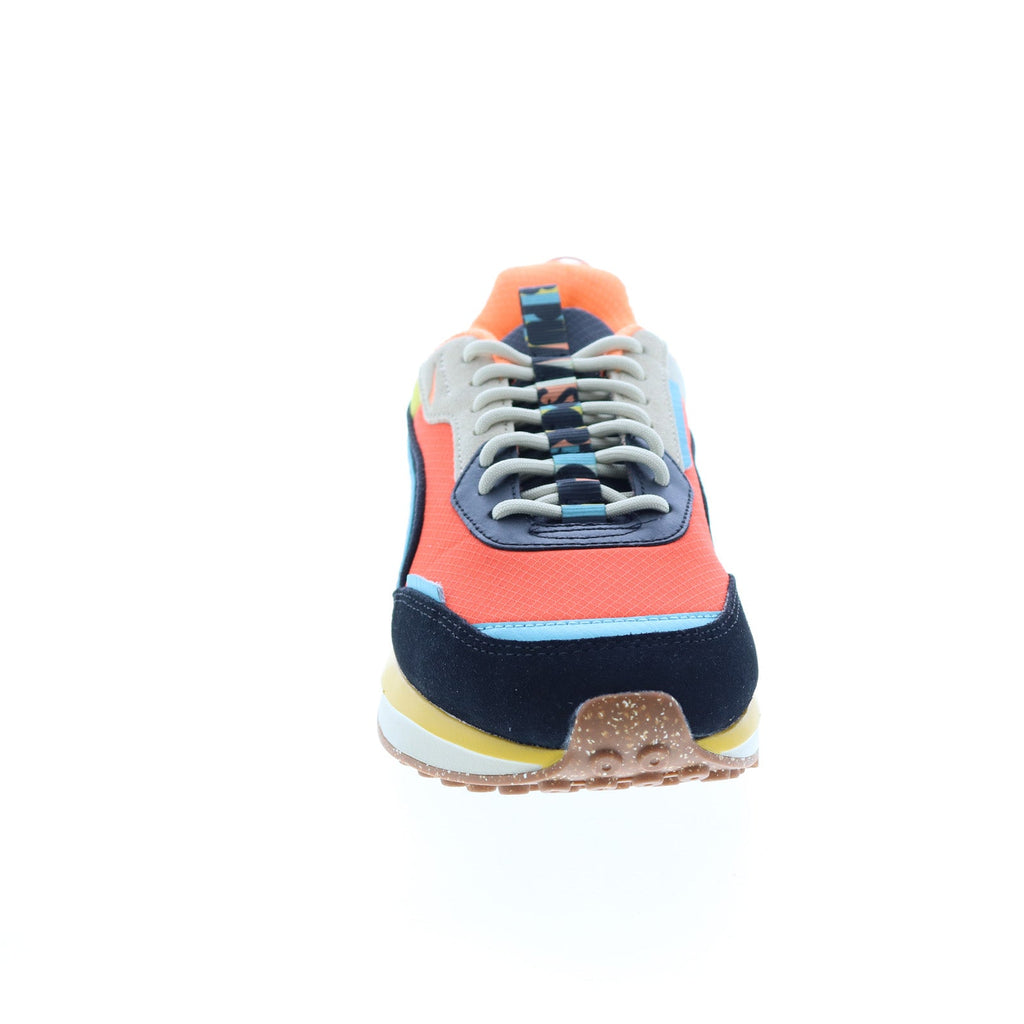 Puma City Rider Puma HC 38710001 Mens Orange Canvas Lifestyle Sneakers ...