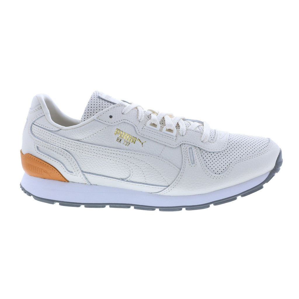 Puma RX 737 PRM 38725601 Mens Beige Leather Lifestyle Sneakers Shoes ...