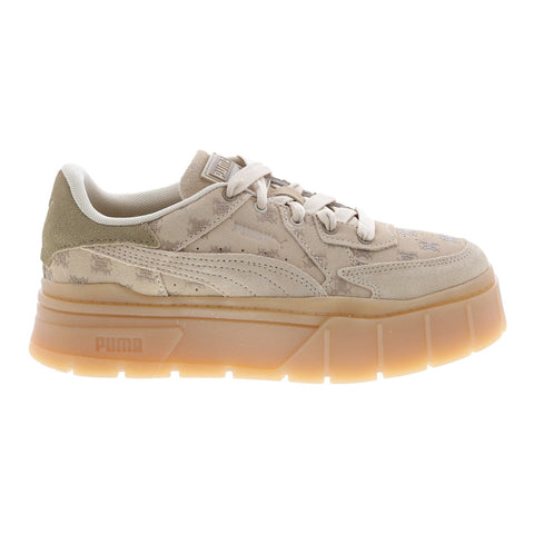Puma Mayze Stack Edgy T7 38871301 Womens Beige Lifestyle Sneakers Shoe ...