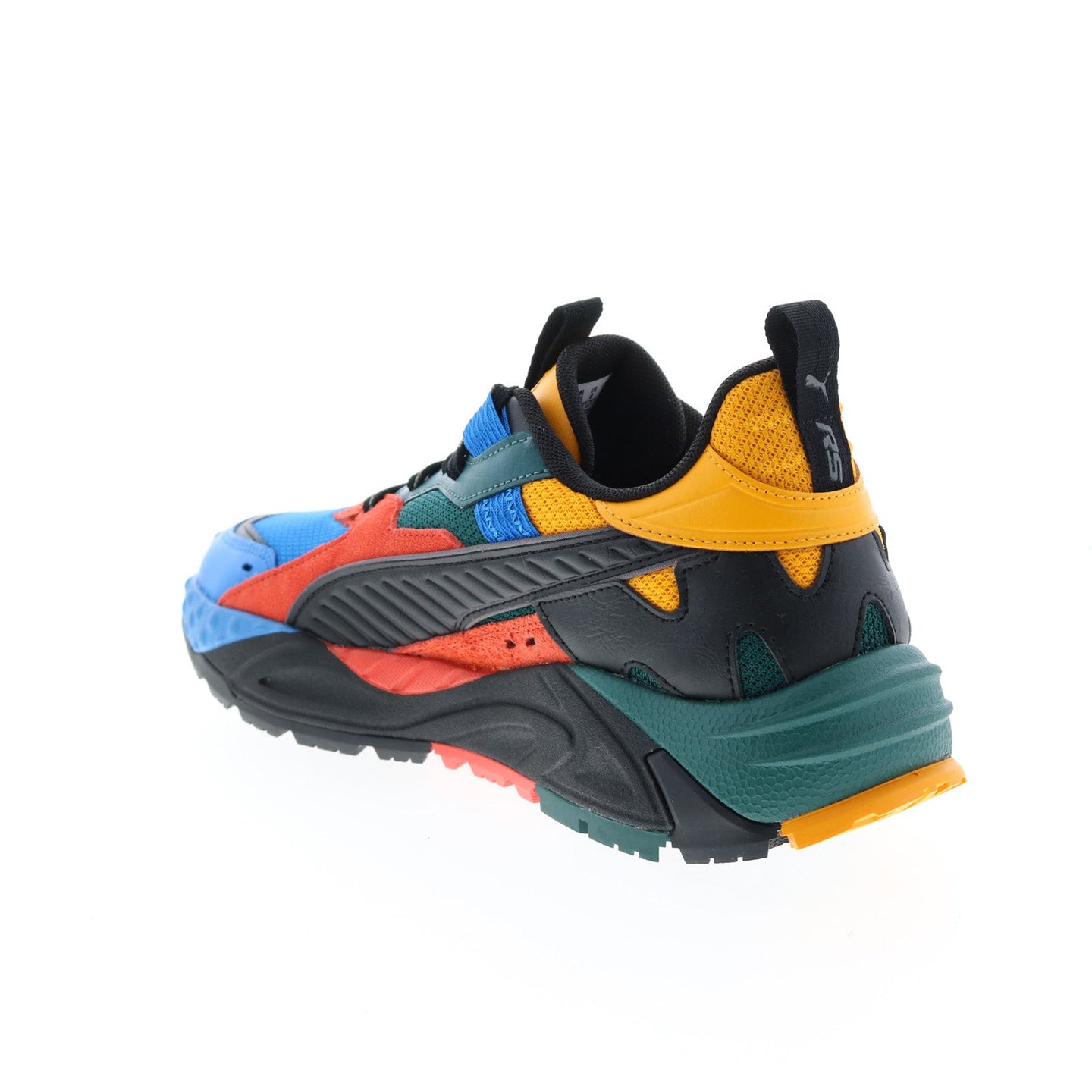 Puma RS Trck Color 39157601 Mens Blue Canvas Lifestyle Sneakers Shoes ...